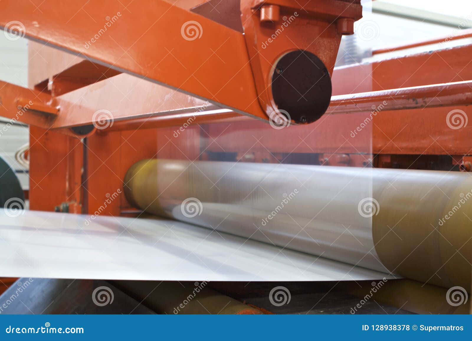 Elements of Various Sections of the Galvanized Steel Processing Line in ...
