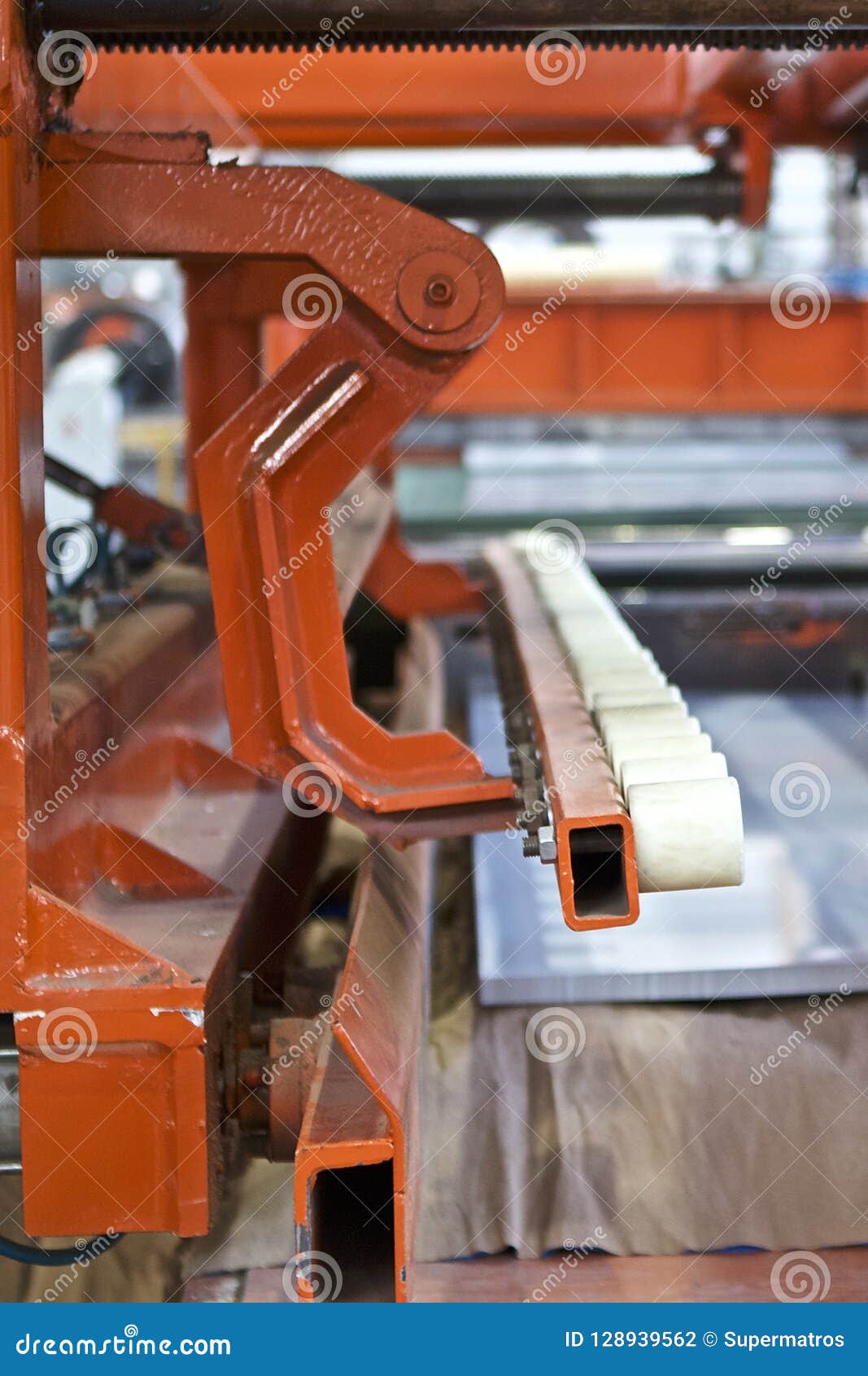 Elements of Various Sections of the Galvanized Steel Processing Line in ...