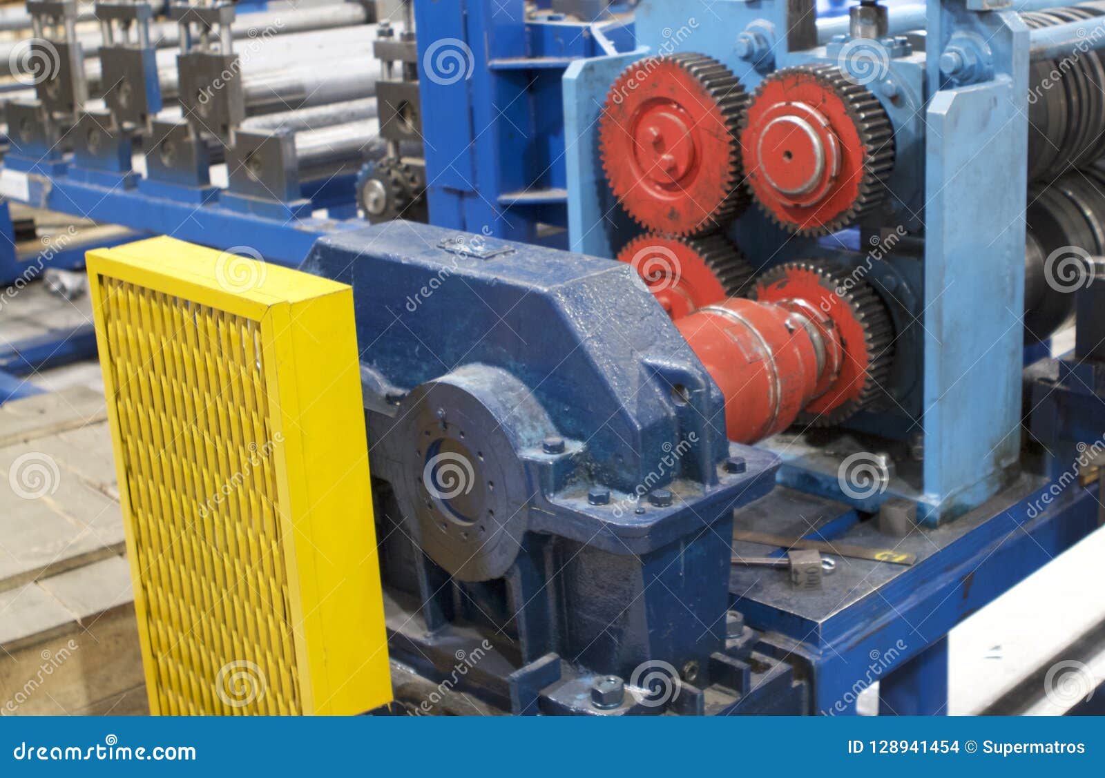 Elements of Various Sections of the Galvanized Steel Processing Line in ...