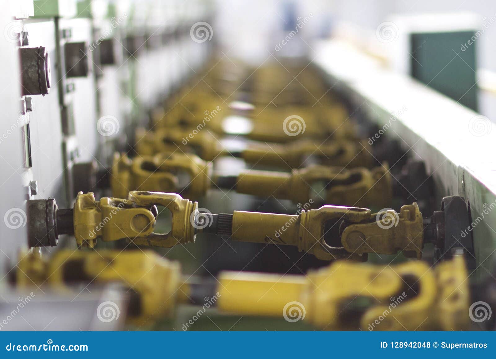 Elements of Various Sections of the Galvanized Steel Processing Line in ...