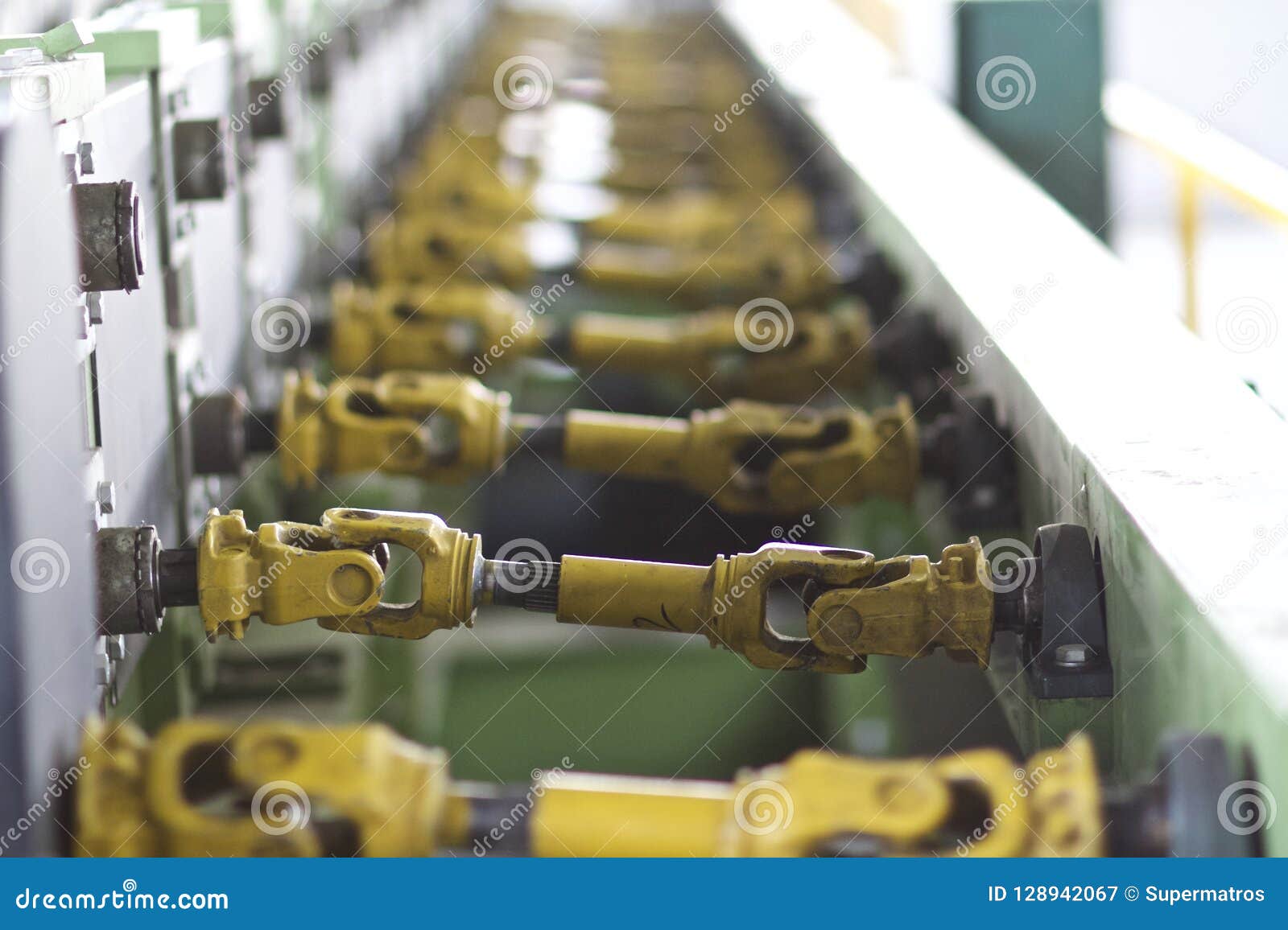 Elements of Various Sections of the Galvanized Steel Processing Line in ...