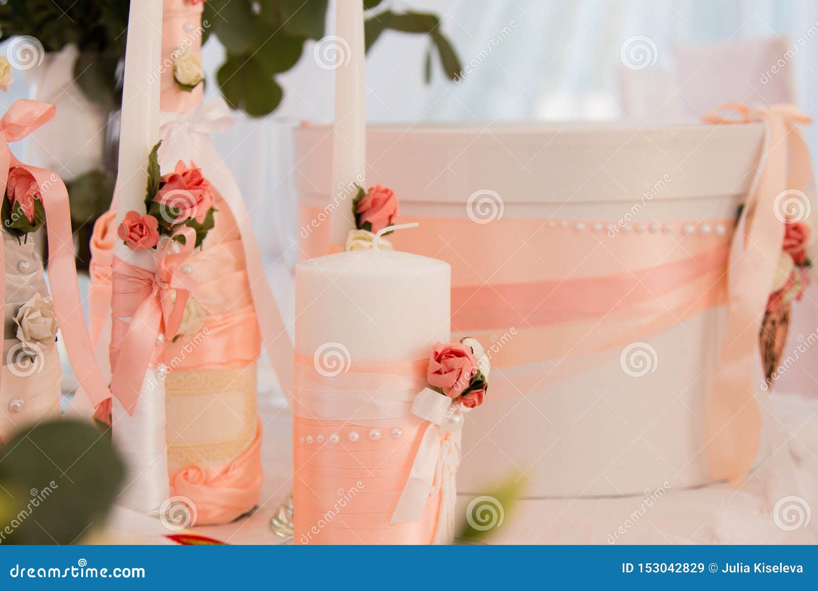 Elements of the Wedding Ceremony. Wedding Decoration Stock Image ...