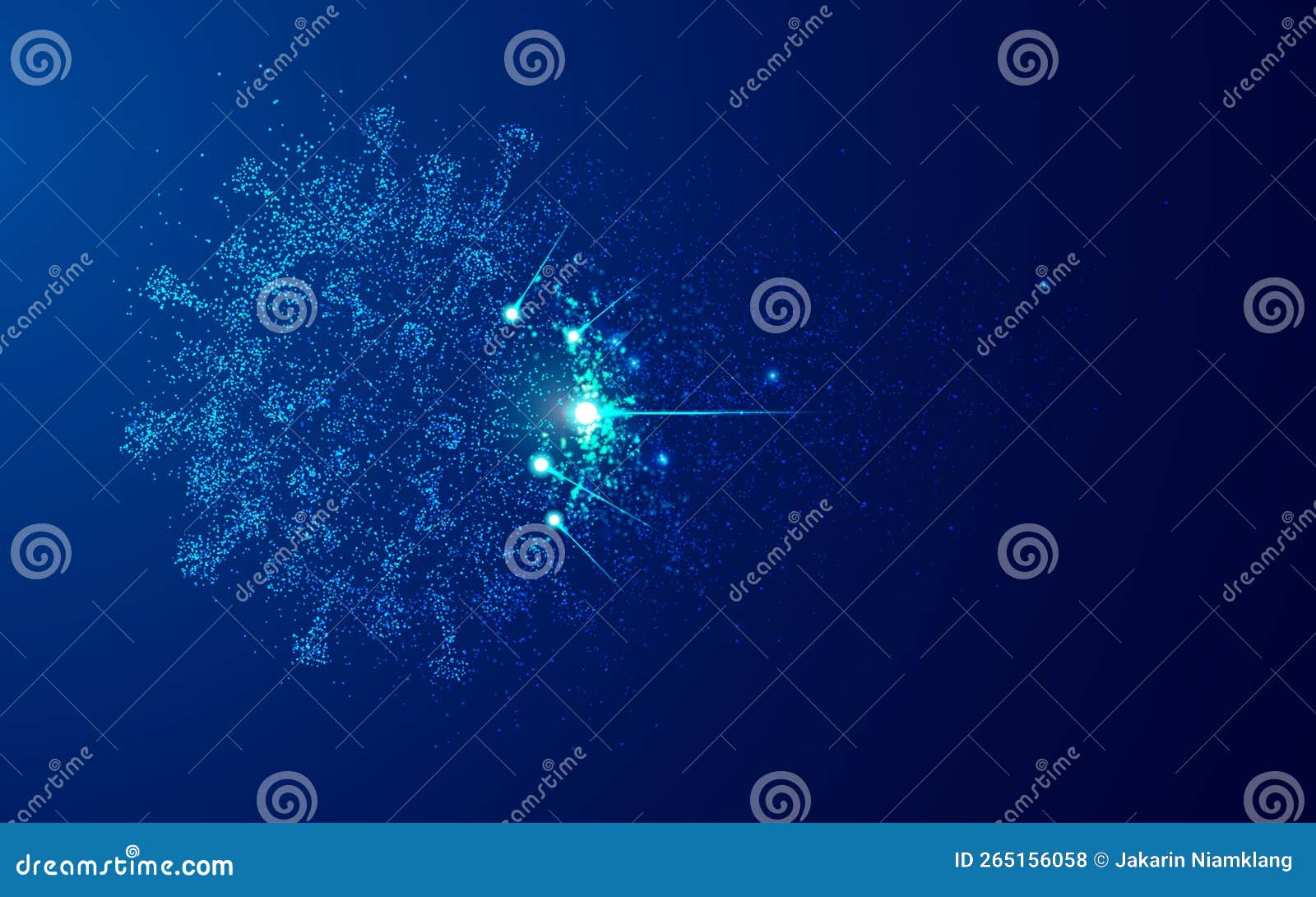 ElementVirus stock vector. Illustration of biology, dotted - 265156058