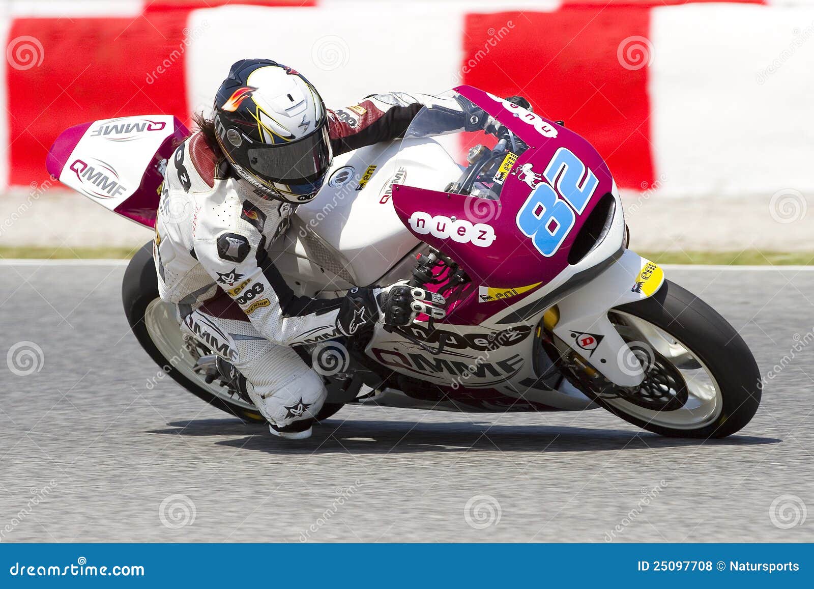 Elena Rosell racing editorial stock photo. Image of moto - 25097708