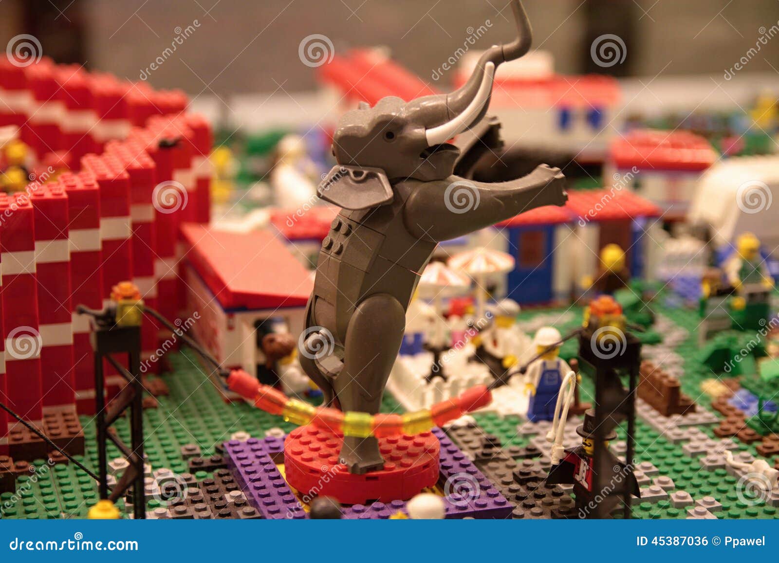 Elephant editorial photo. Image of figure, play, lego - 45387036