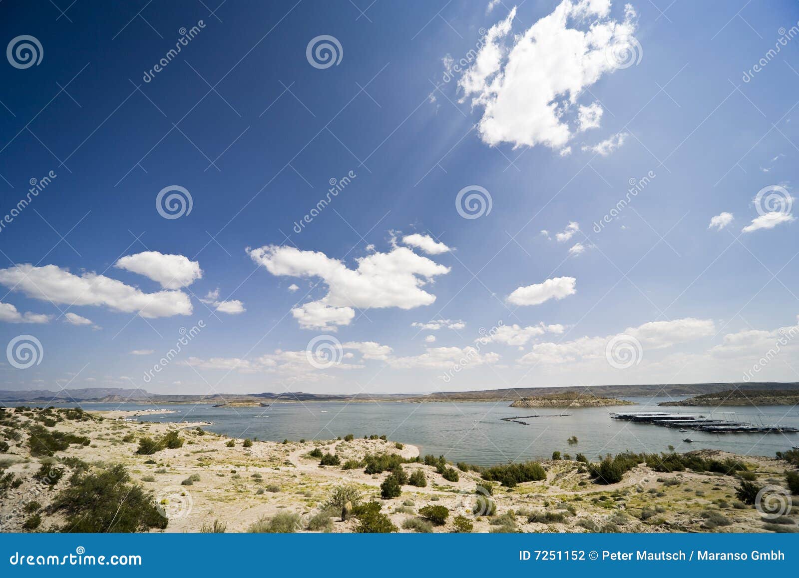 Elephant Butte Lake State Park Stock Photo - Image of recreation ...