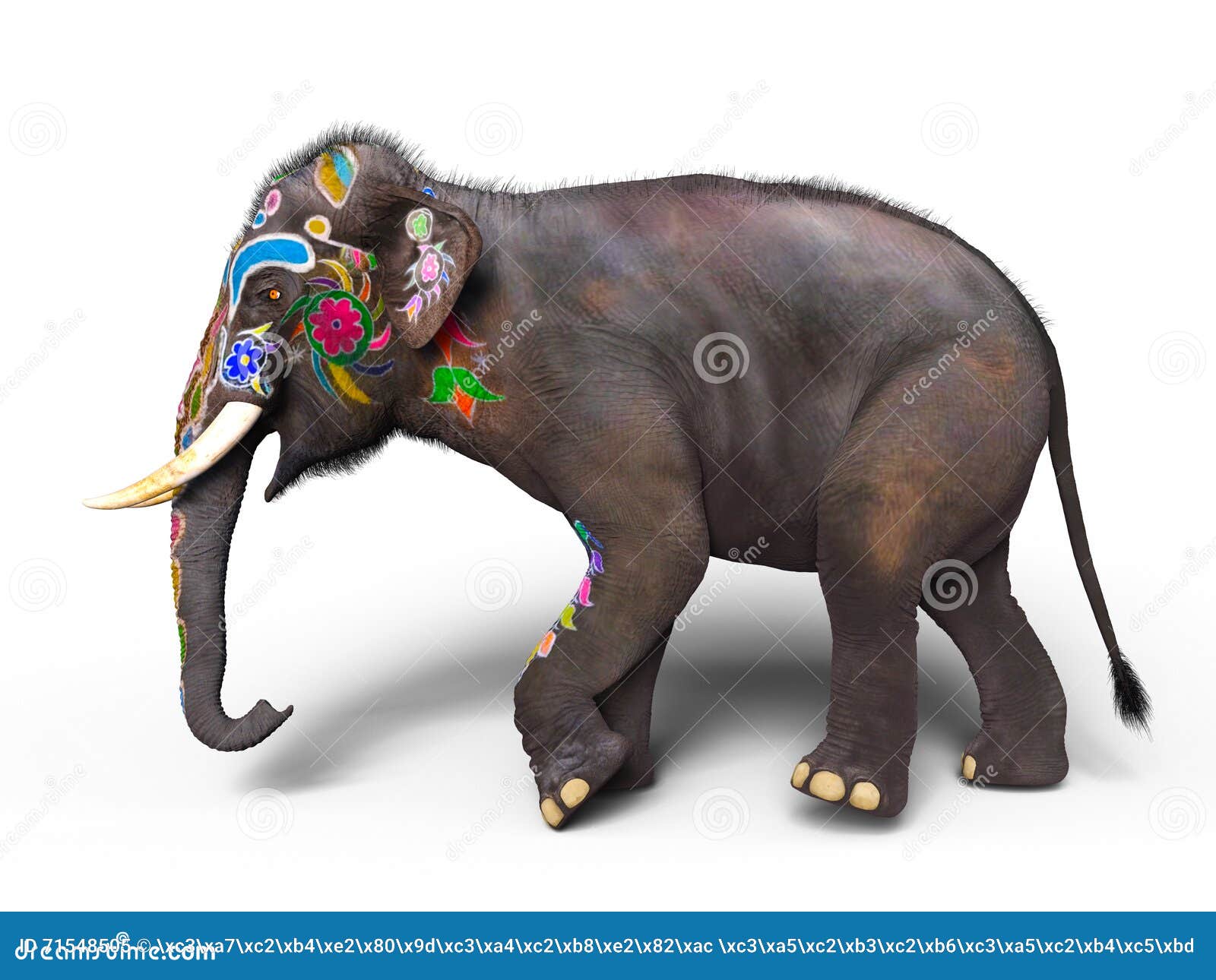 Elephant stock illustration. Illustration of mammals - 71548505