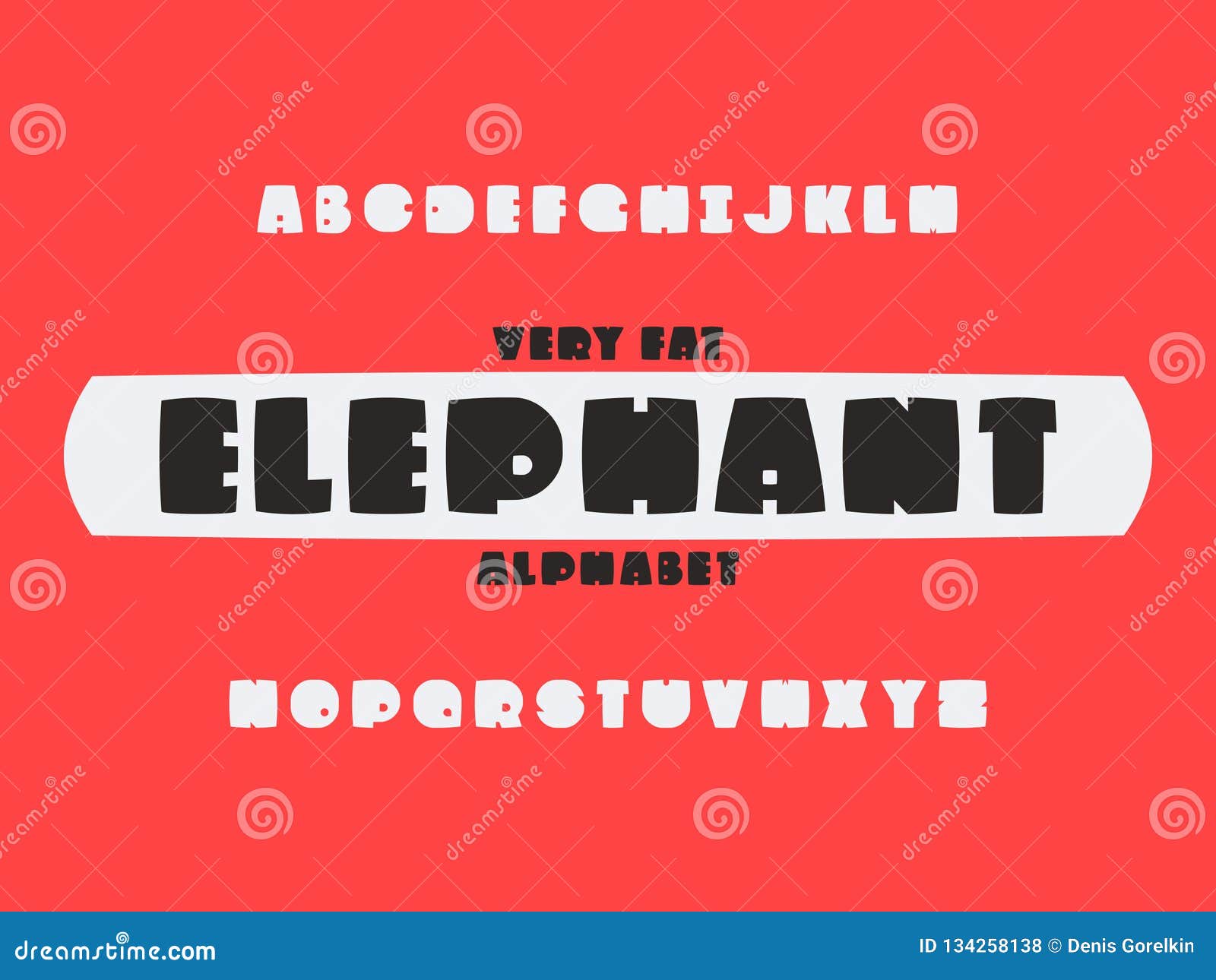 Elephant Font Stock Illustrations – 1,465 Elephant Font Stock ...