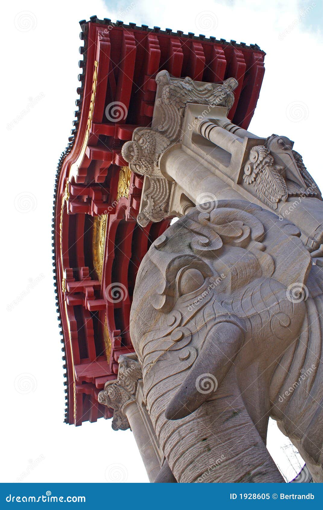 The elephant gate stock image. Image of germany, display - 1928605