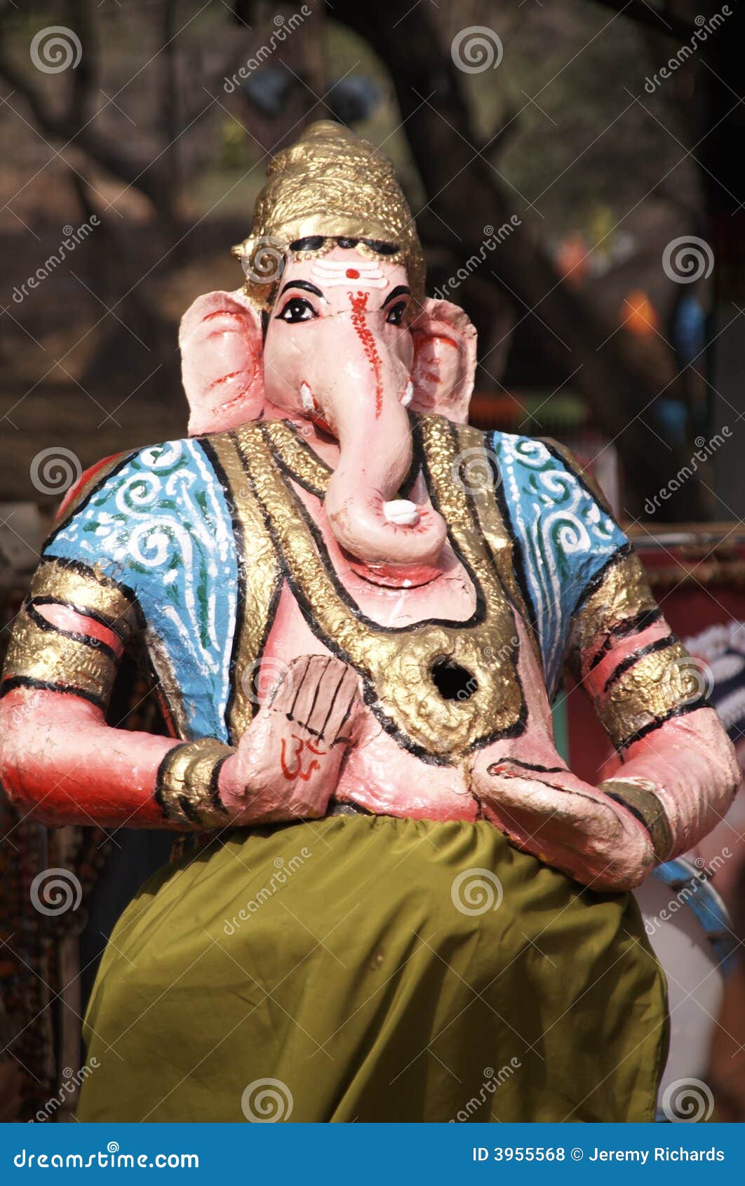 Elephant God stock photo. Image of india, ganesh, hindu - 3955568