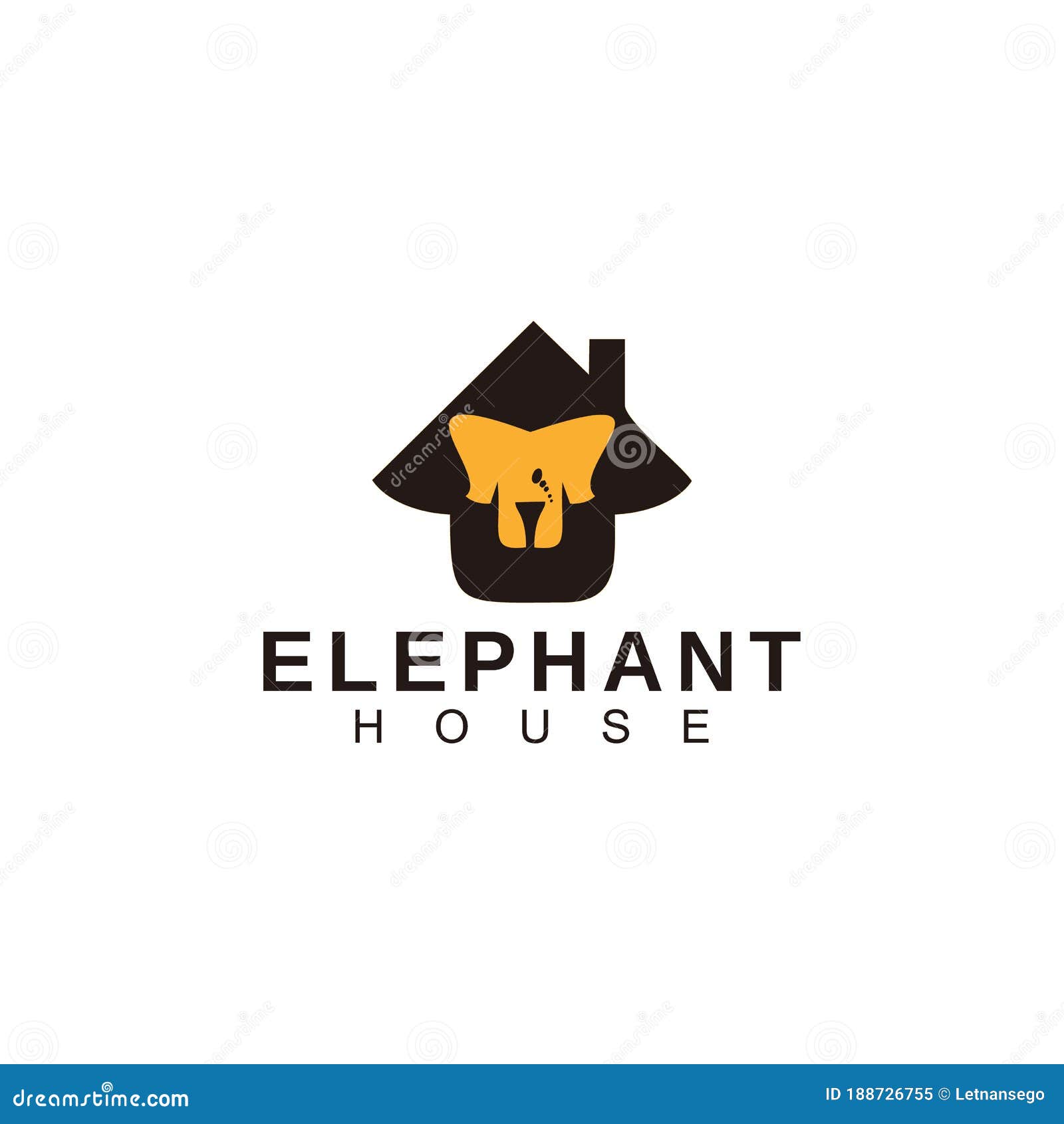 Elephant House Logo Stock Image | CartoonDealer.com #161631529