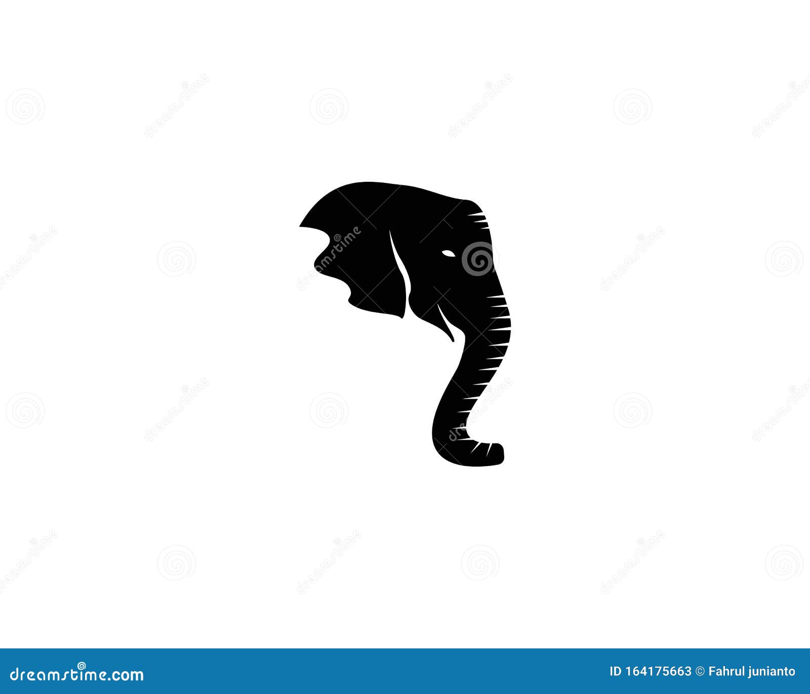 Elephant Icon and Symbol Vector Illustration Stock Vector ...