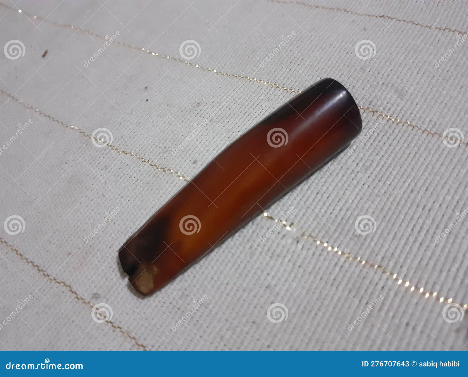 Elephant Ivory Pipe a Tool for Smoking Cigarettes Stock Image - Image ...