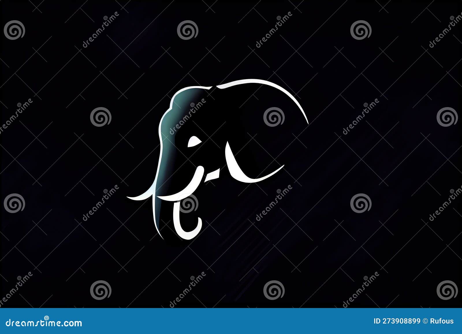 Elephant Logo Design, Vector Logo, Minimal, Flat, Simple Stock ...