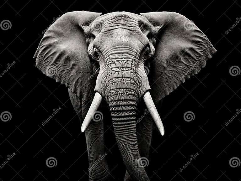 Elephant stock illustration. Illustration of imagine - 293697998
