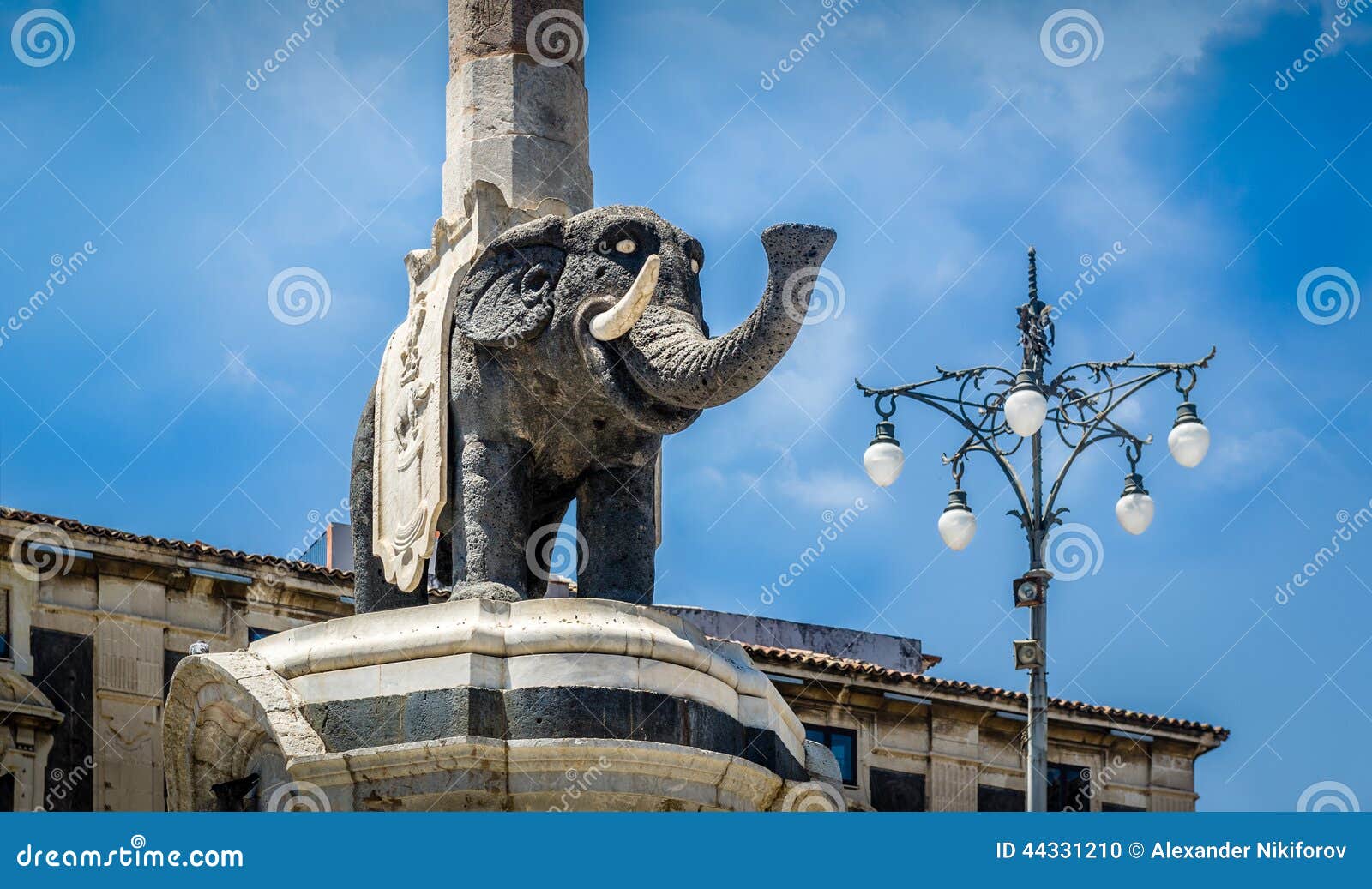 Elephant monument stock photo. Image of europe, baroque - 44331210