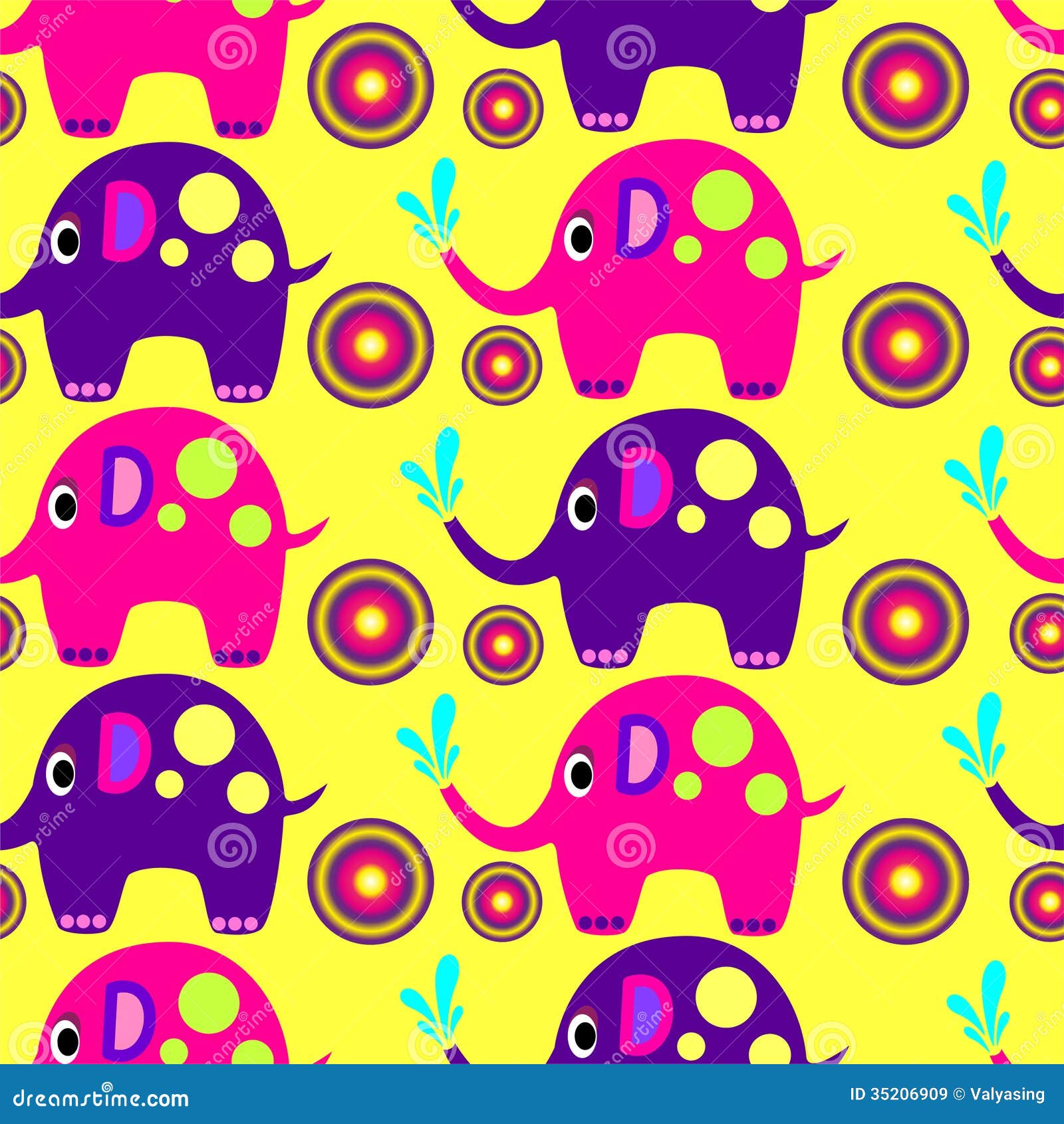 Elephant stock illustration. Illustration of ball, background - 35206909