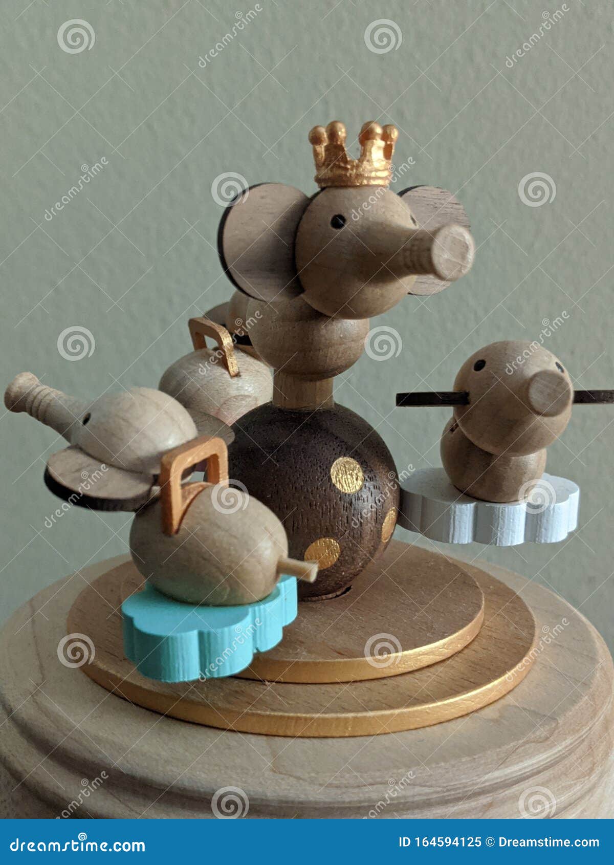 Elephant Music Box Kids Magic Stock Image - Image of music, magic ...