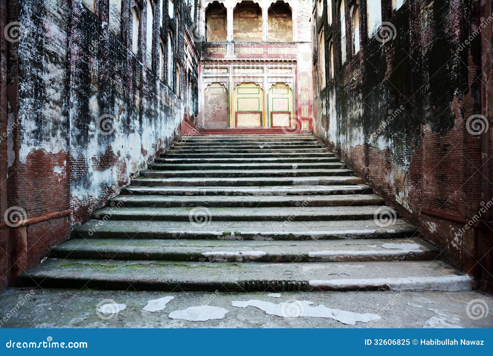 Elephant Path - Stairs - Lahore Fort Stock Image - Image of pakistan ...