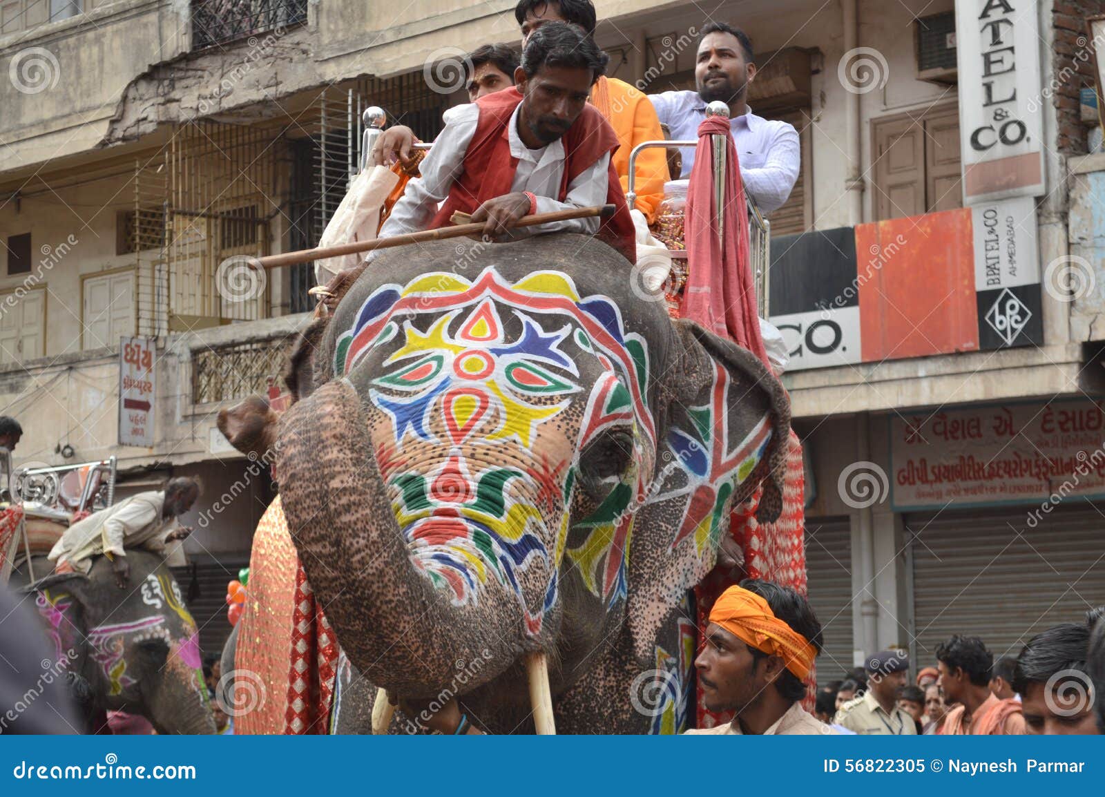 Elephant at Rathyatra, Ahmedabad Editorial Image - Image of 138th ...