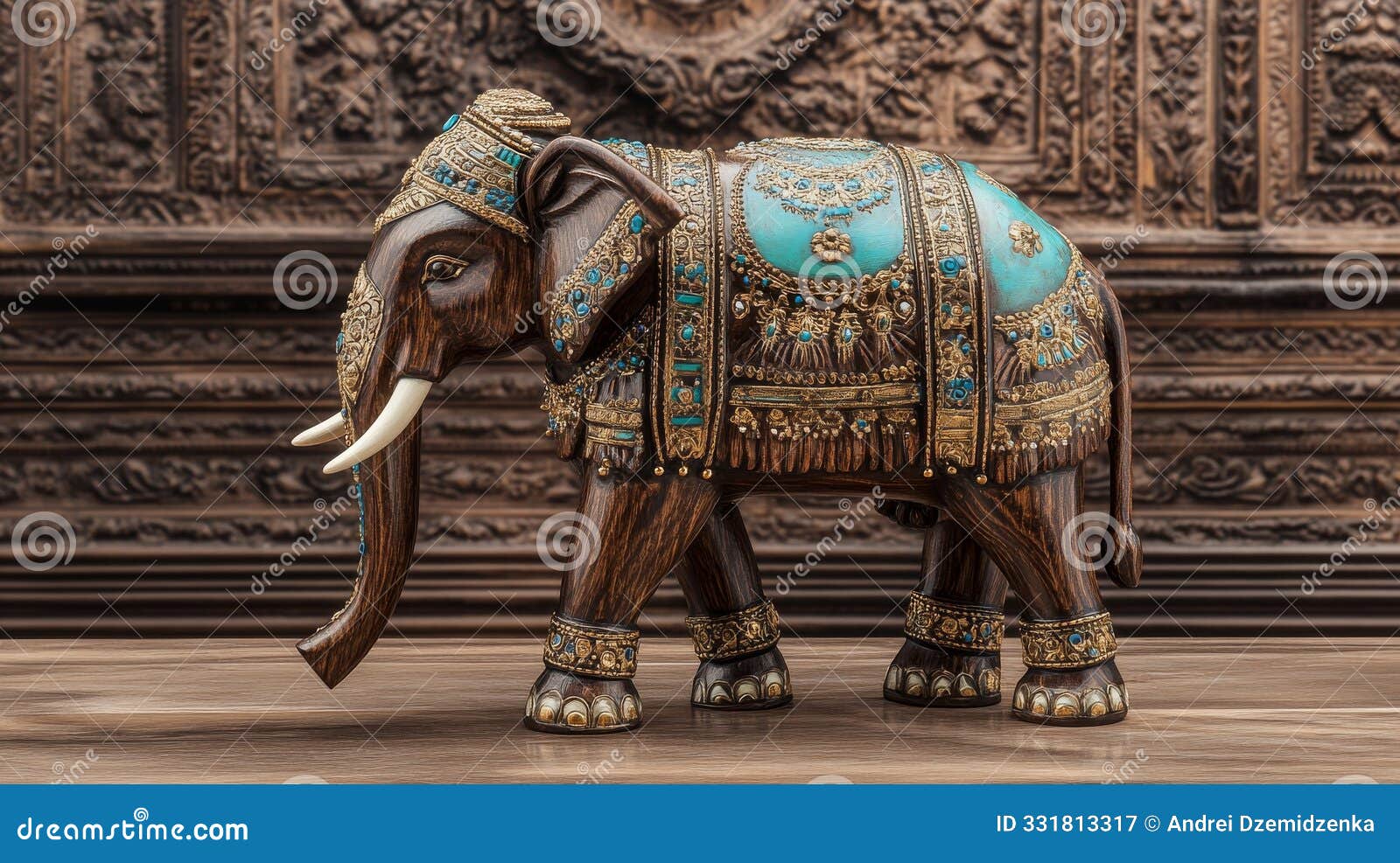 This 3-D Relief Wallpaper Features Beautiful Lions. It Is A Mural ...