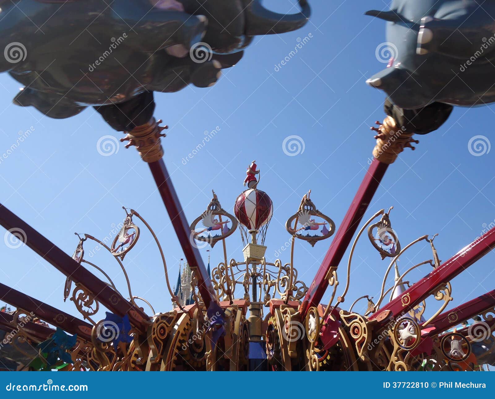 Elephant Ride stock photo. Image of children, ride, coaster - 37722810