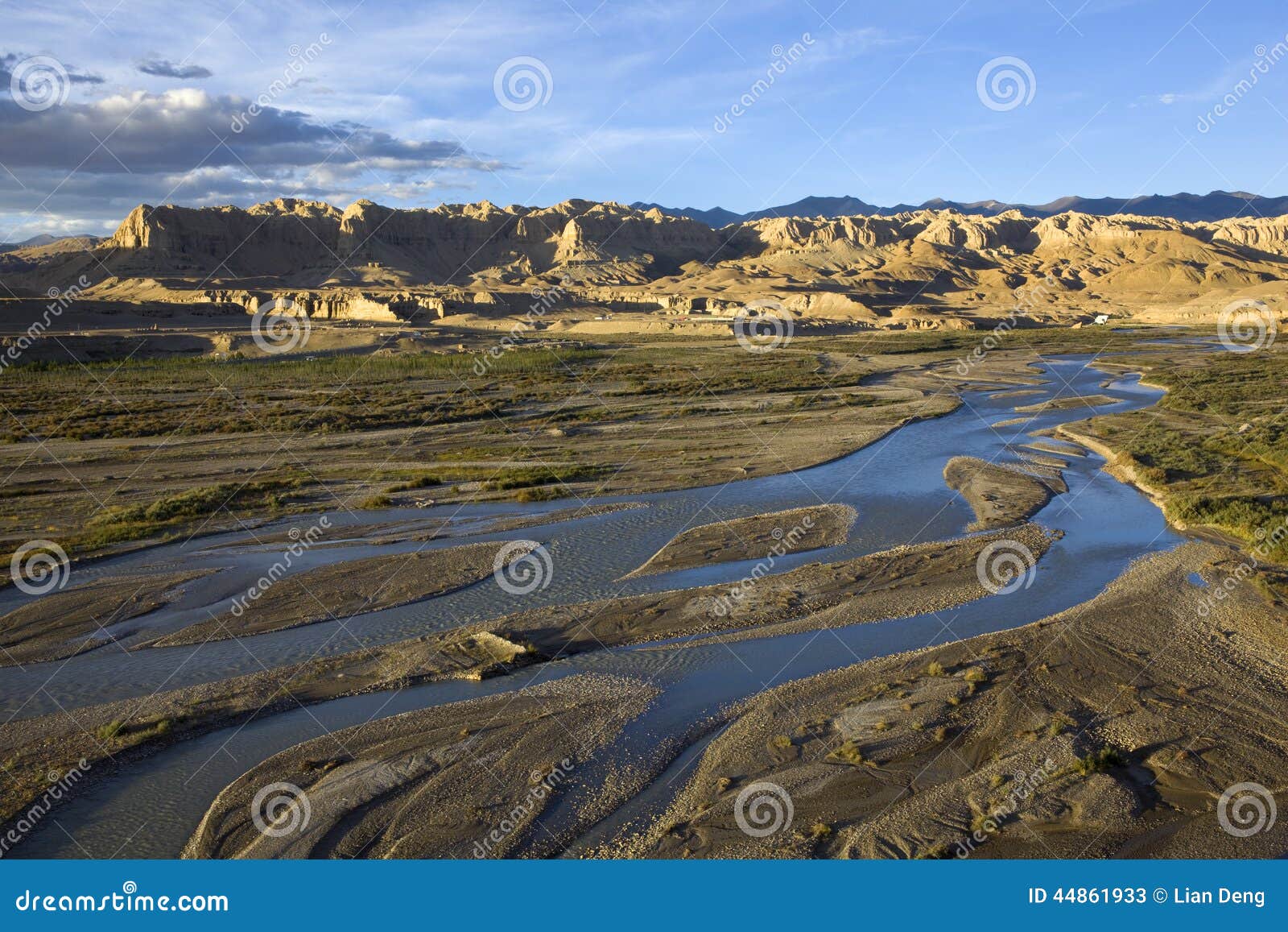 Elephant River and Clay Forest in Tibet Stock Image - Image of clouds ...