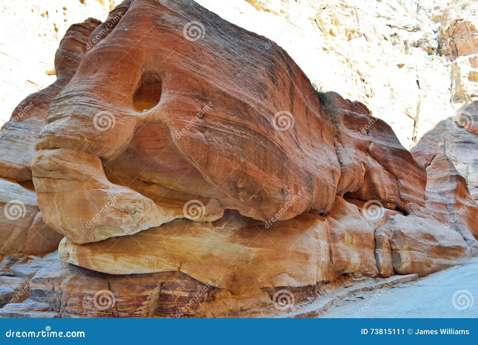 Elephant Rock stock image. Image of canyon, geography - 73815111