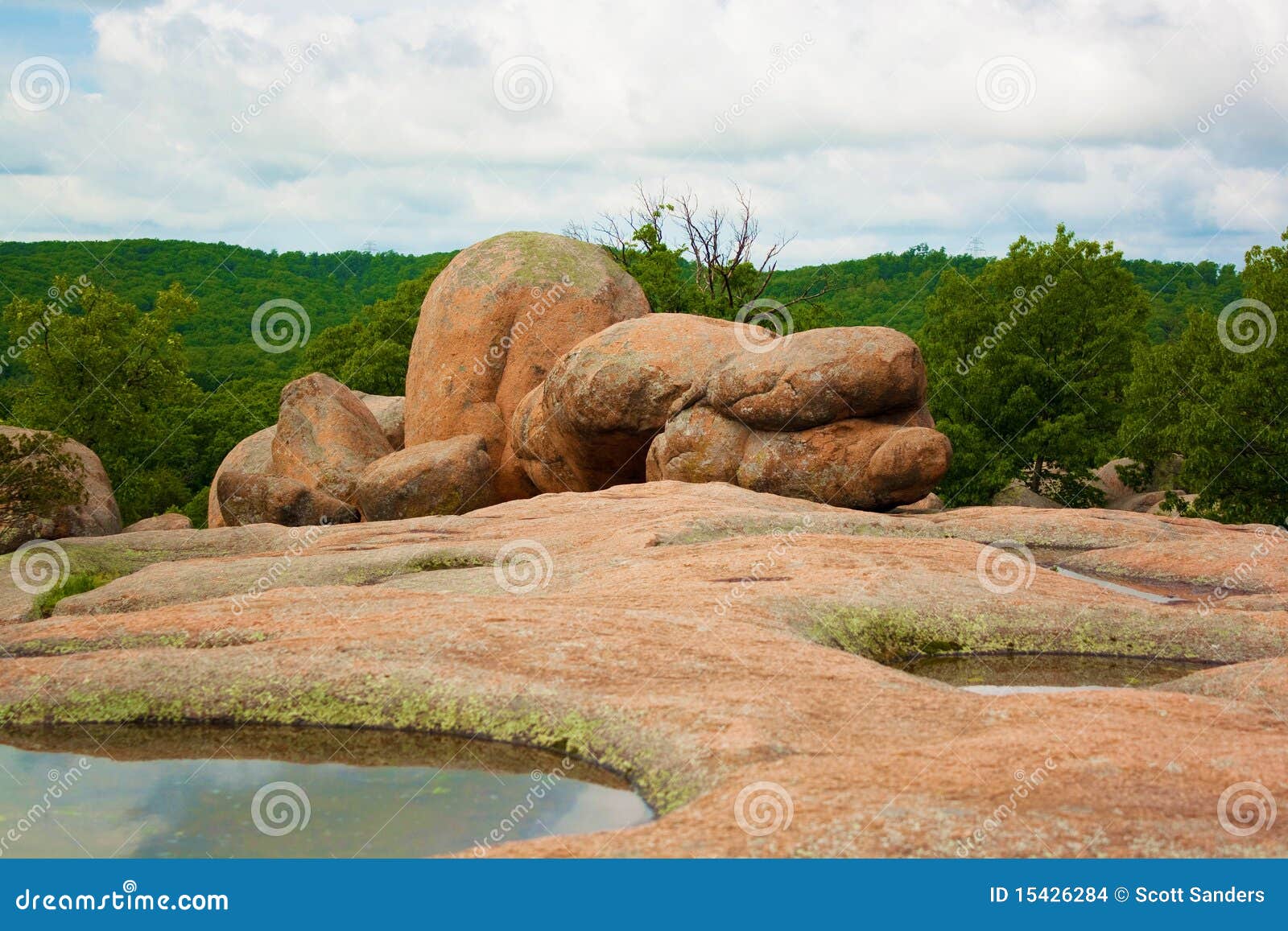 Elephant Rocks stock photo. Image of adventure, blue - 15426284