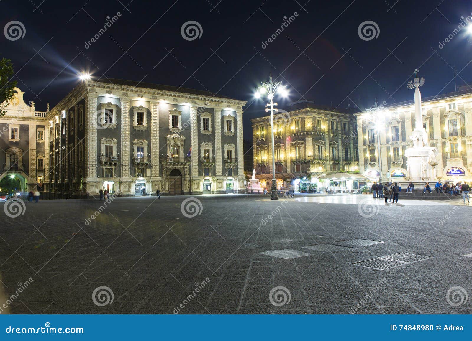 Tourists Relaxing in the Elephant Square Editorial Image - Image of ...