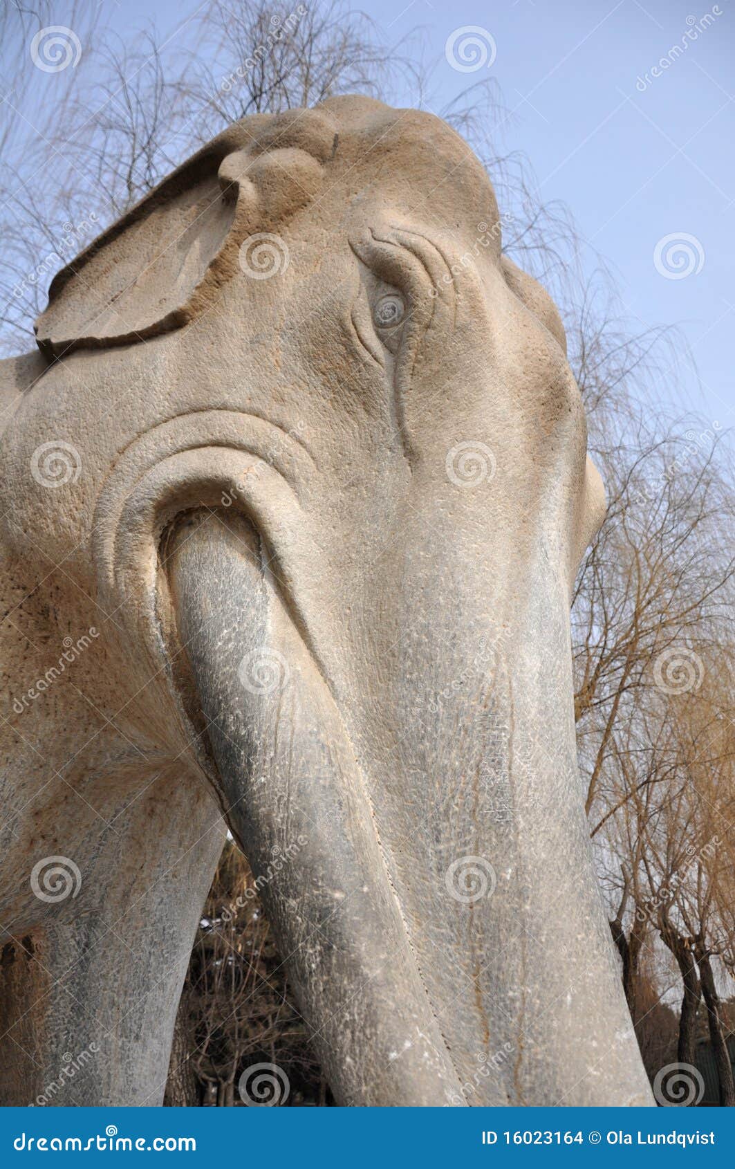 Elephant Statue stock photo. Image of grave, imperial - 16023164