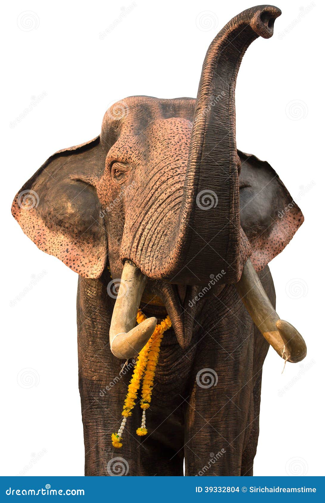Elephant statue stock photo. Image of design, animal - 39332804