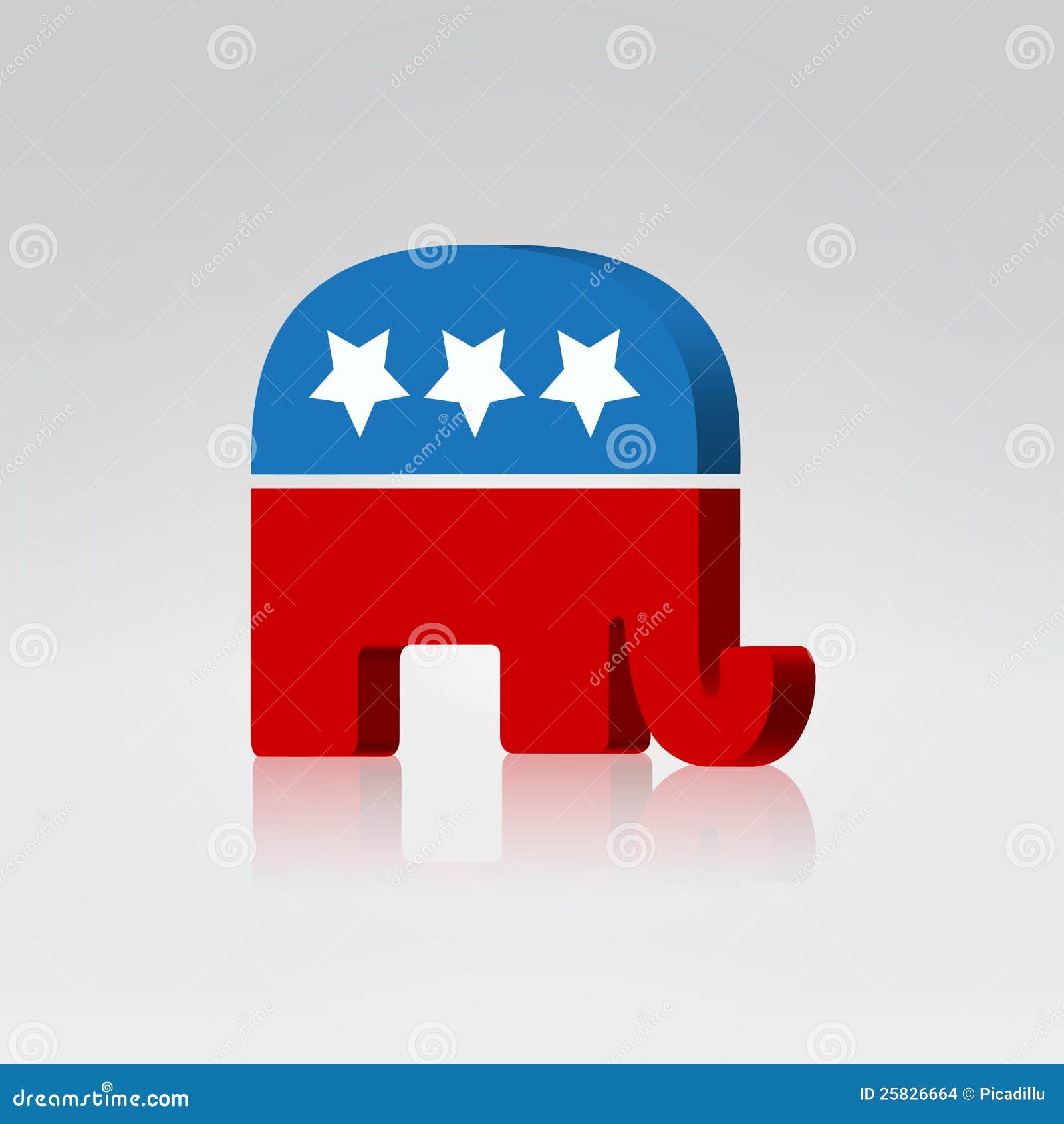 Elephant Symbol American Vote Campaign Editorial Stock Image ...