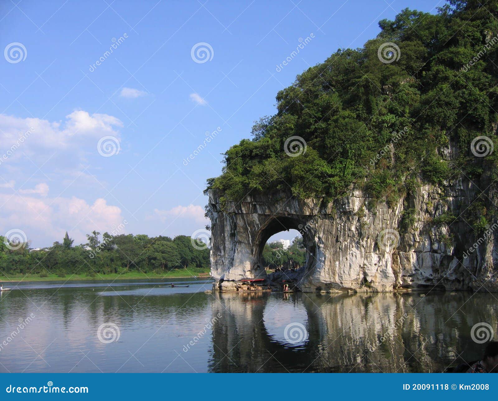 The Elephant Trunk Hill stock photo. Image of guangxi - 20091118