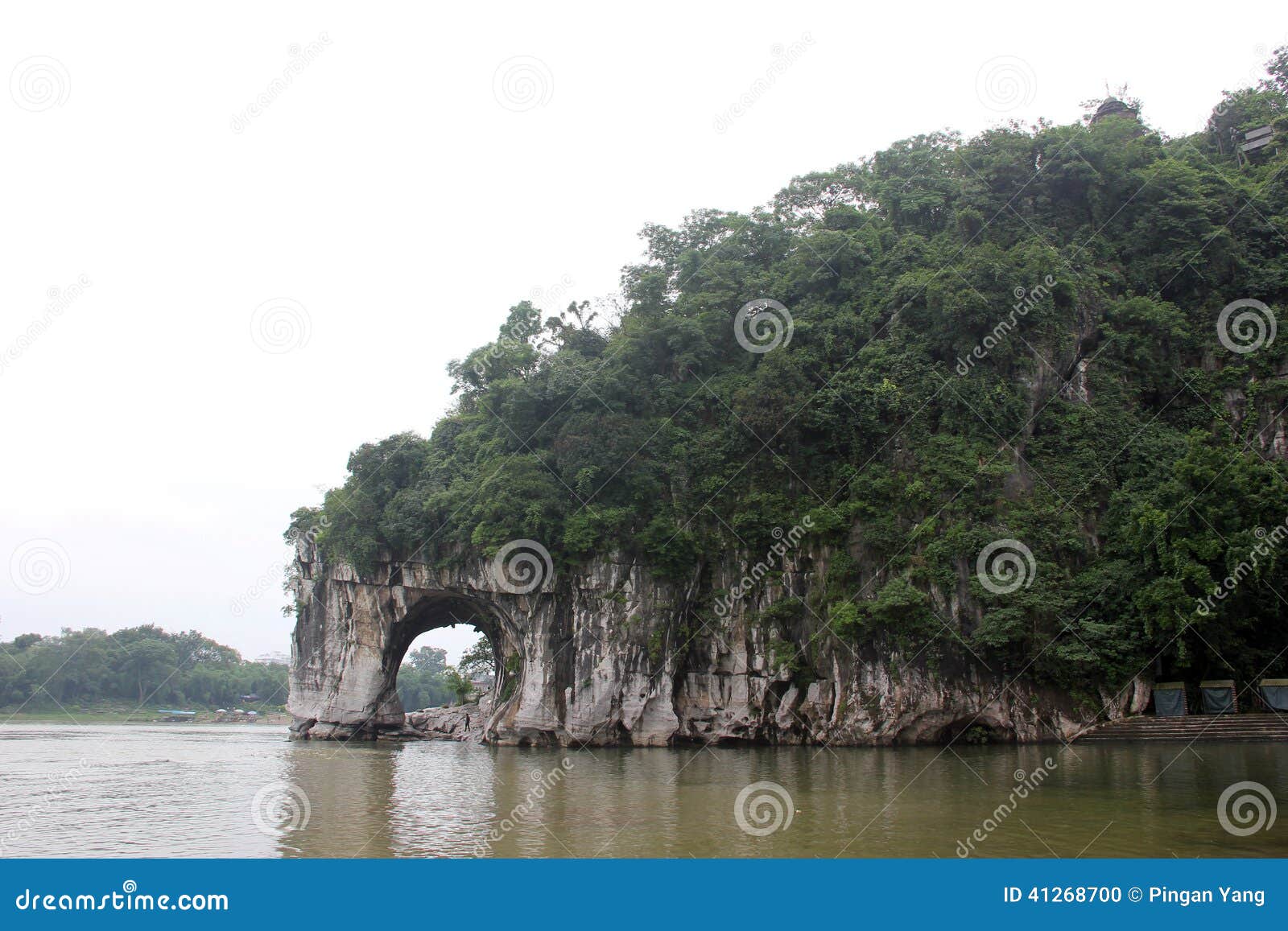 The Elephant Trunk Hill in GUILIN Stock Photo - Image of traveling ...