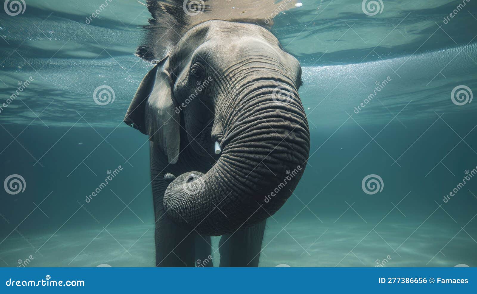 Animal under water stock illustration. Illustration of african - 277386656