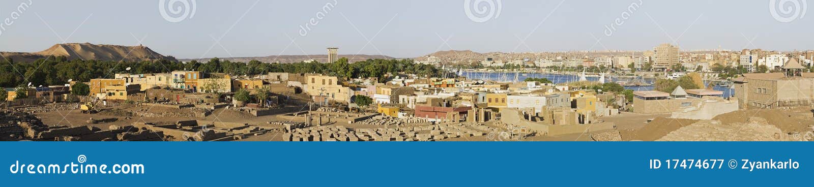 On the Elephantine Island in Egypt Stock Image - Image of island ...