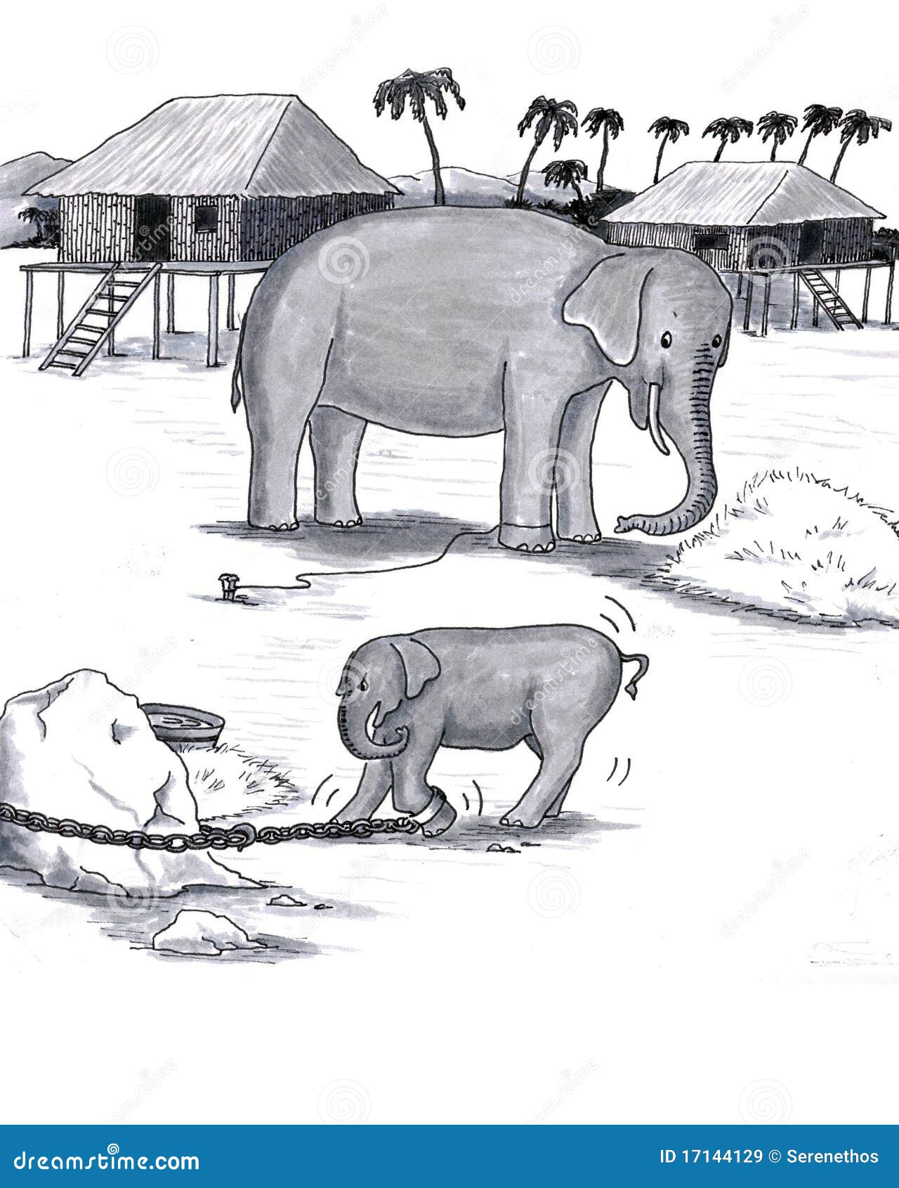 3d Man Held Captive In A Wire Bird Cage Royalty-Free Illustration ...