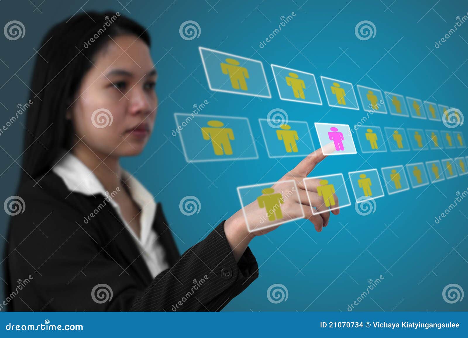 Eletronic recruitment stock photo. Image of interface - 21070734