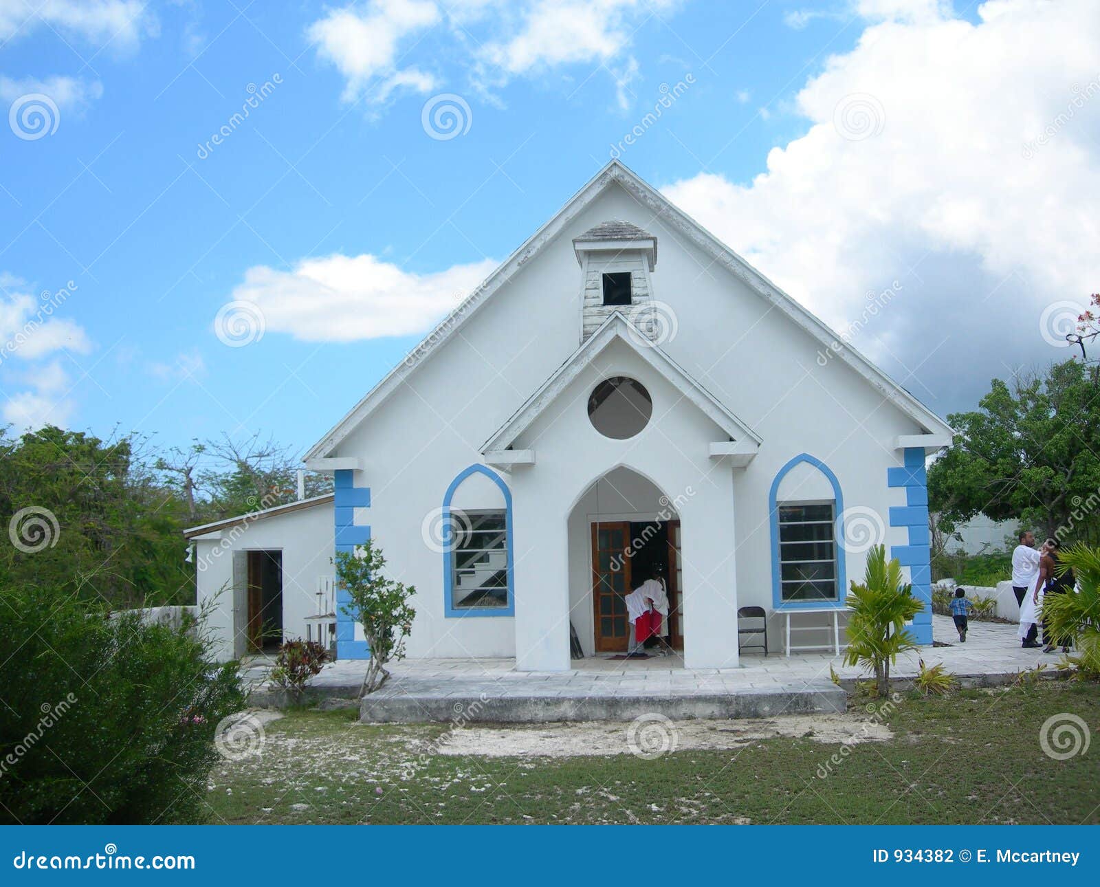 Eleuthera Church stock photo. Image of blue, worshipers - 934382