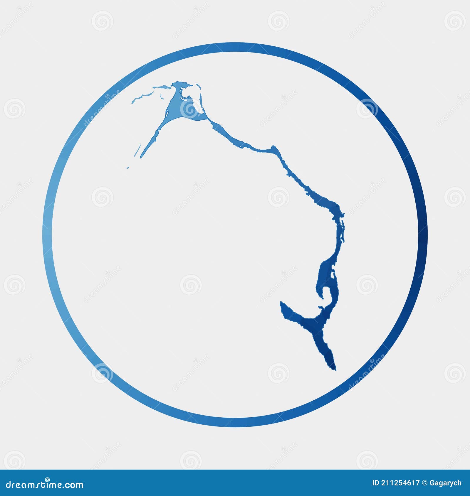 Eleuthera icon. stock vector. Illustration of isolated - 211254617