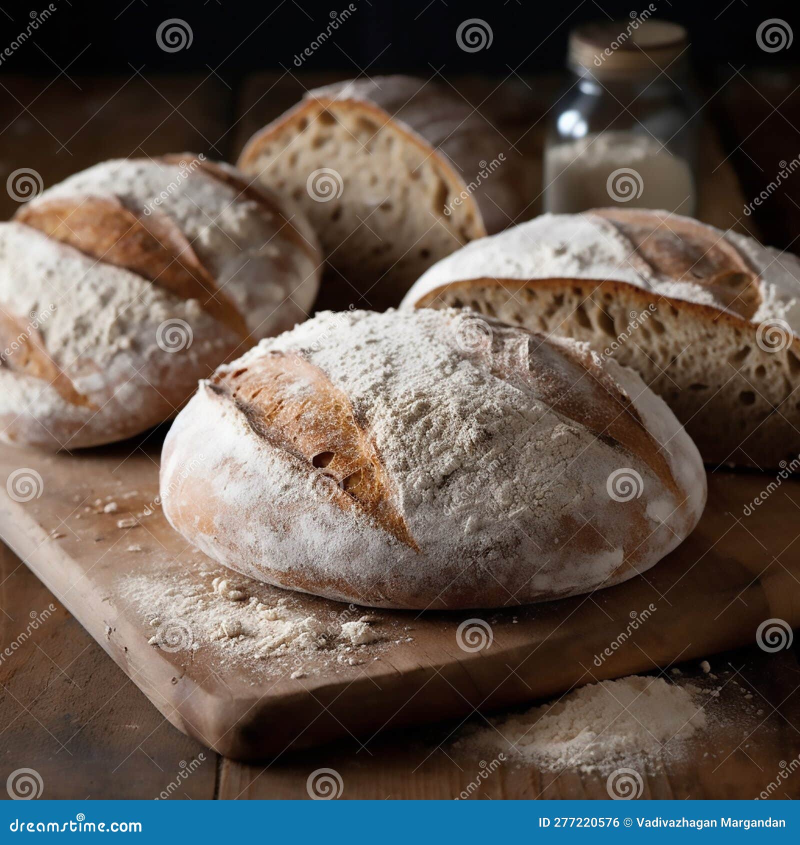 Modern Twists on Traditional Damper Bread Stock Illustration ...