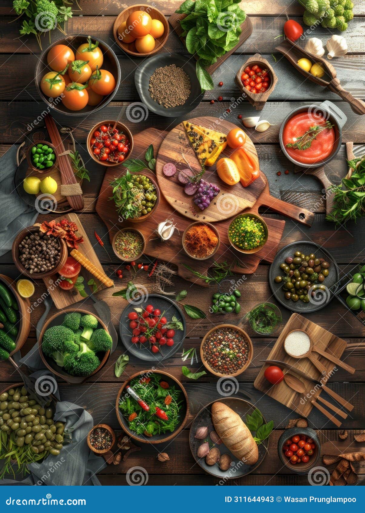 Elevate the Essence of Diverse Culinary Backgrounds by Framing a ...