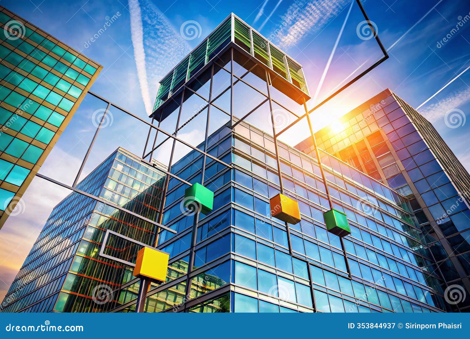 Modern Organization Chart Infographics Visualizing Business Structure ...