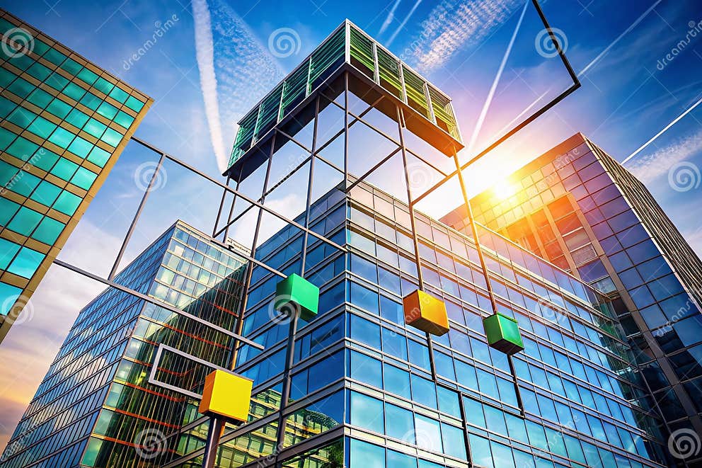 Modern Organization Chart Infographics Visualizing Business Structure ...