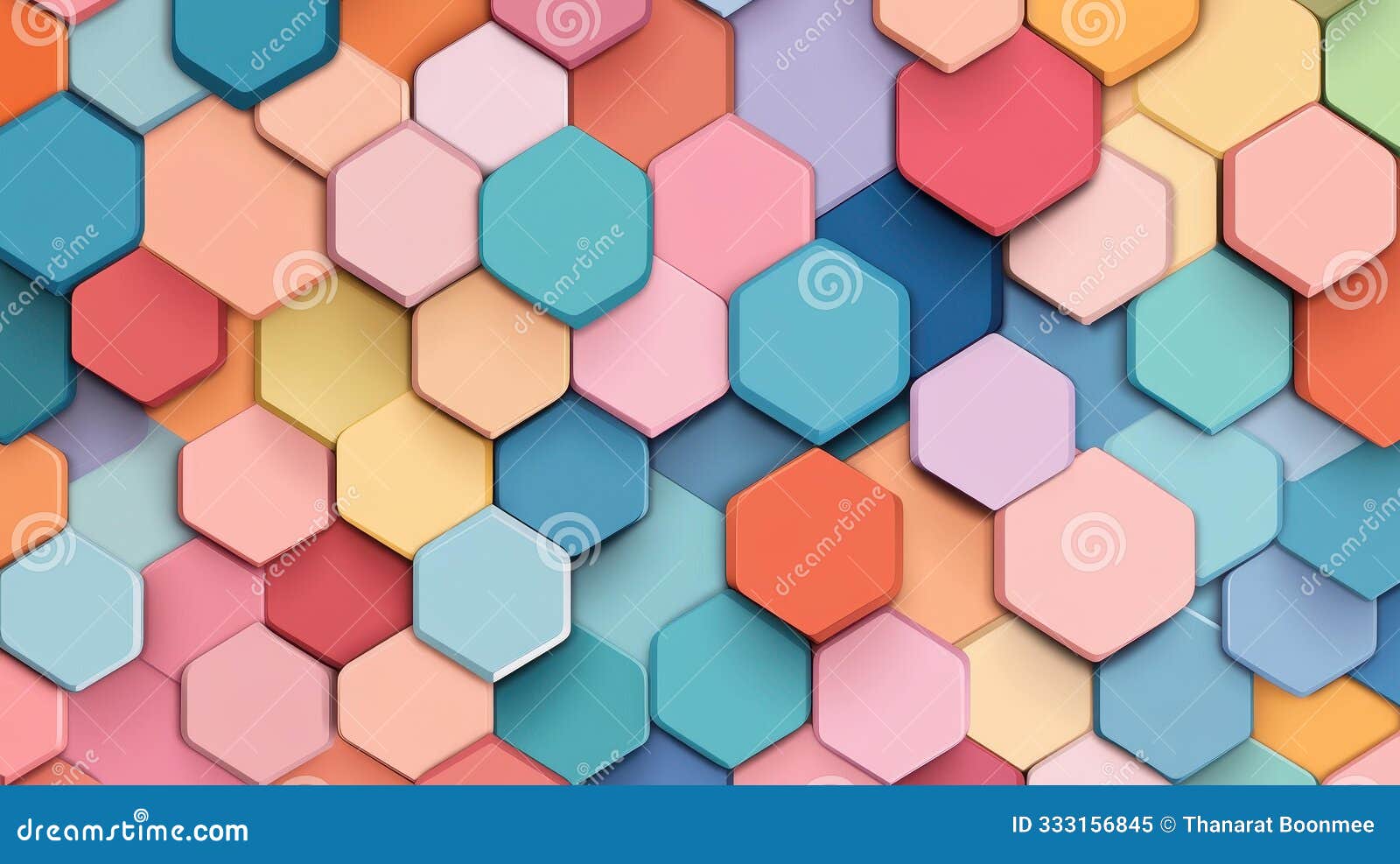 Elevate Your Design with a Vibrant, Editable Octagon Vector Background ...