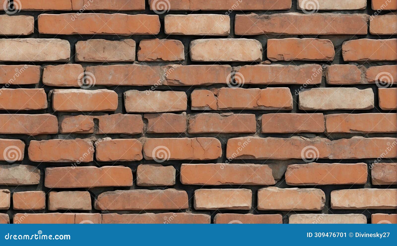 Classic Brick Facade Seamless Texture. AI Generation Stock Illustration ...