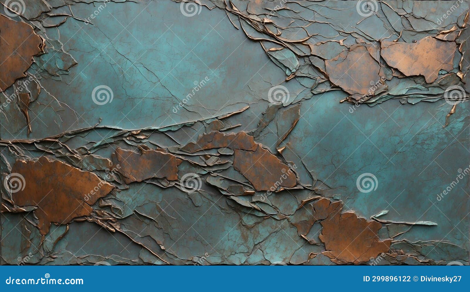 Rustic Elegance: Bronze Verdigris Slate Texture. AI Generate Stock ...