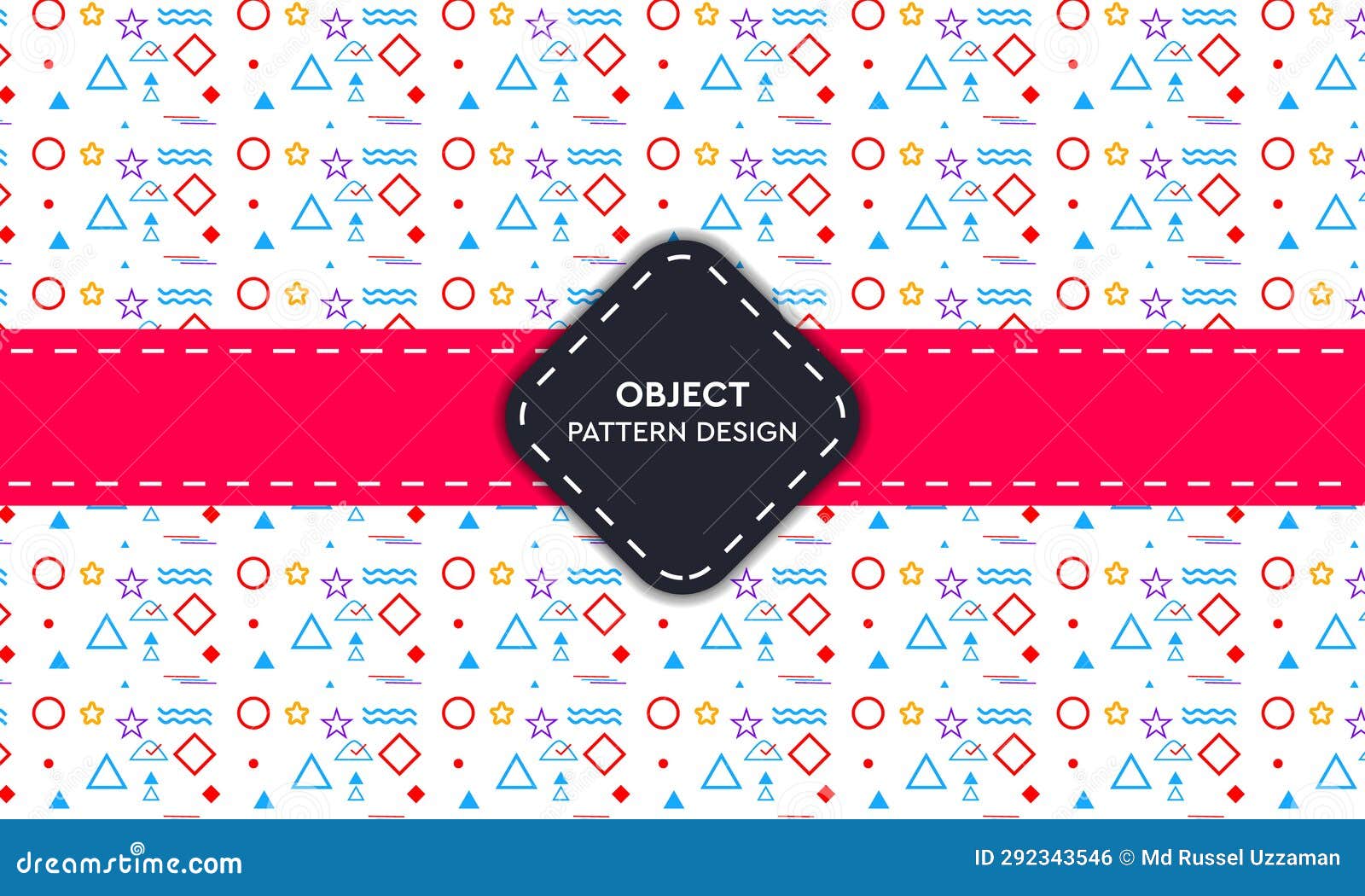 Vector Professional Modern Pattern Design Template Stock Vector ...
