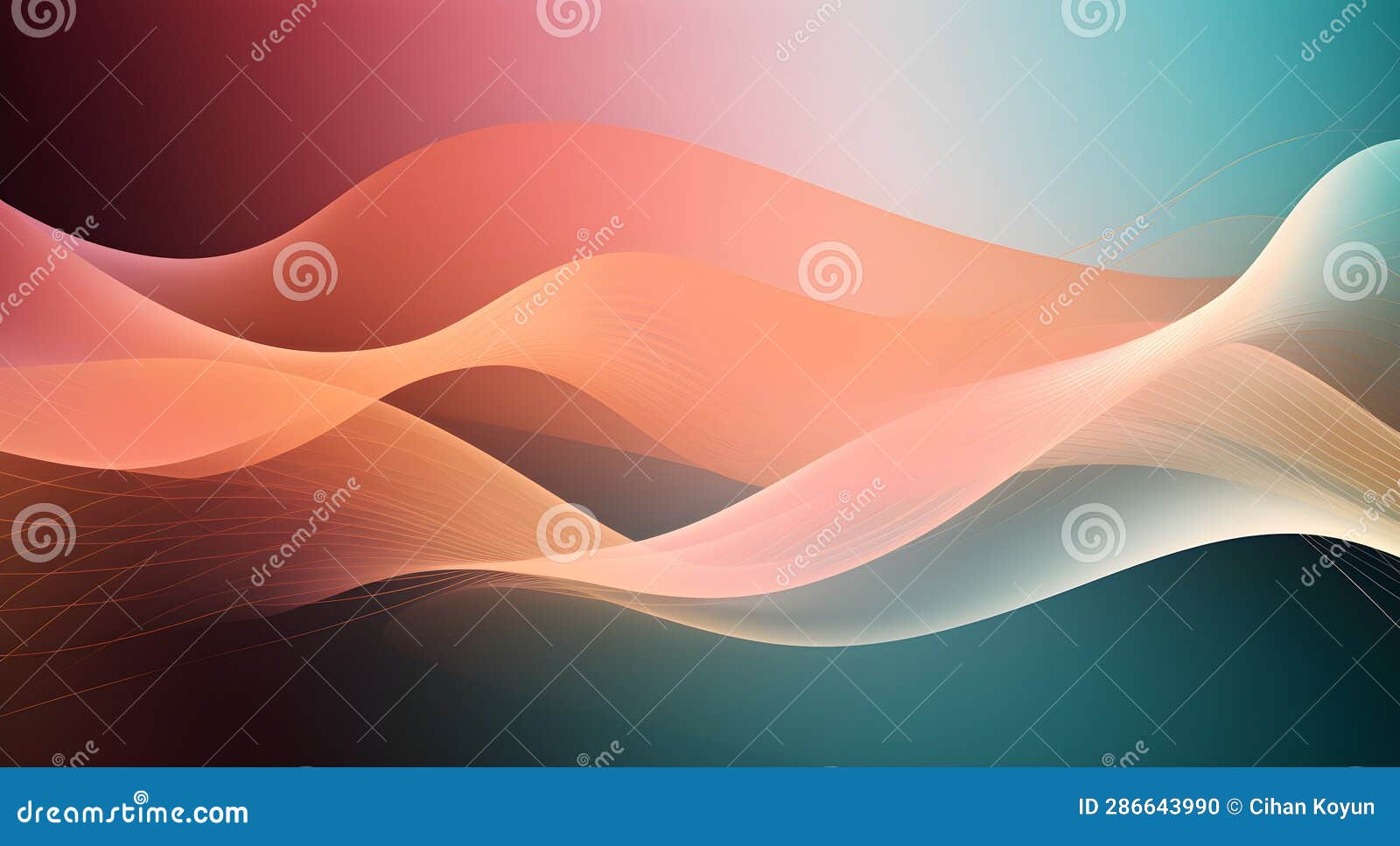 Elevate Your Screen with a Visually Stunning Curved Lines Background ...